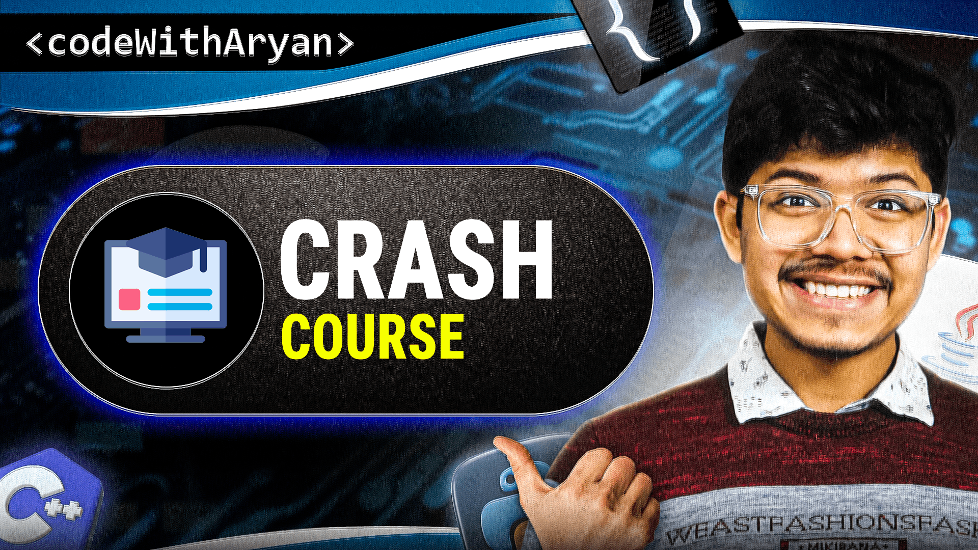 Crash Course Code With Aryan Codewitharyan